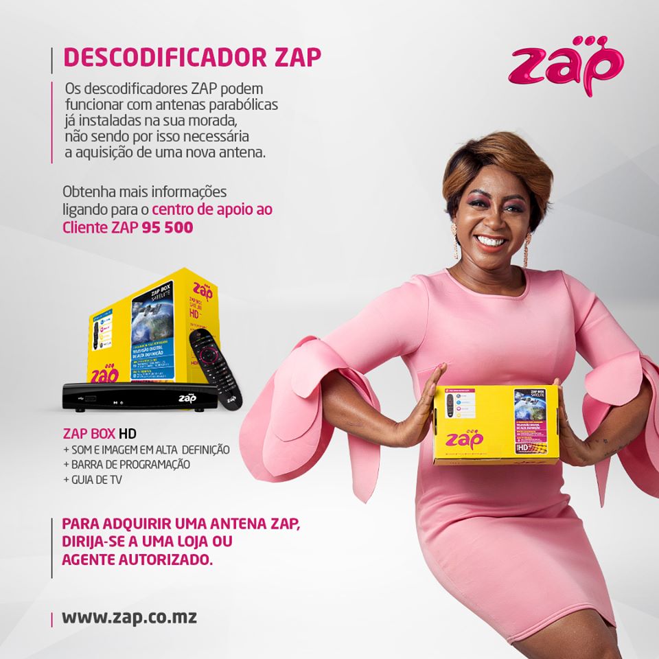 Descodificador ZAP - Revista online - Moz Entretenimento