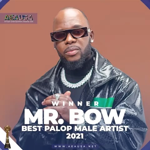 Mr. Bow é "Melhor Artista Masculino dos PALOP" pela 3ª vez consecutiva ...