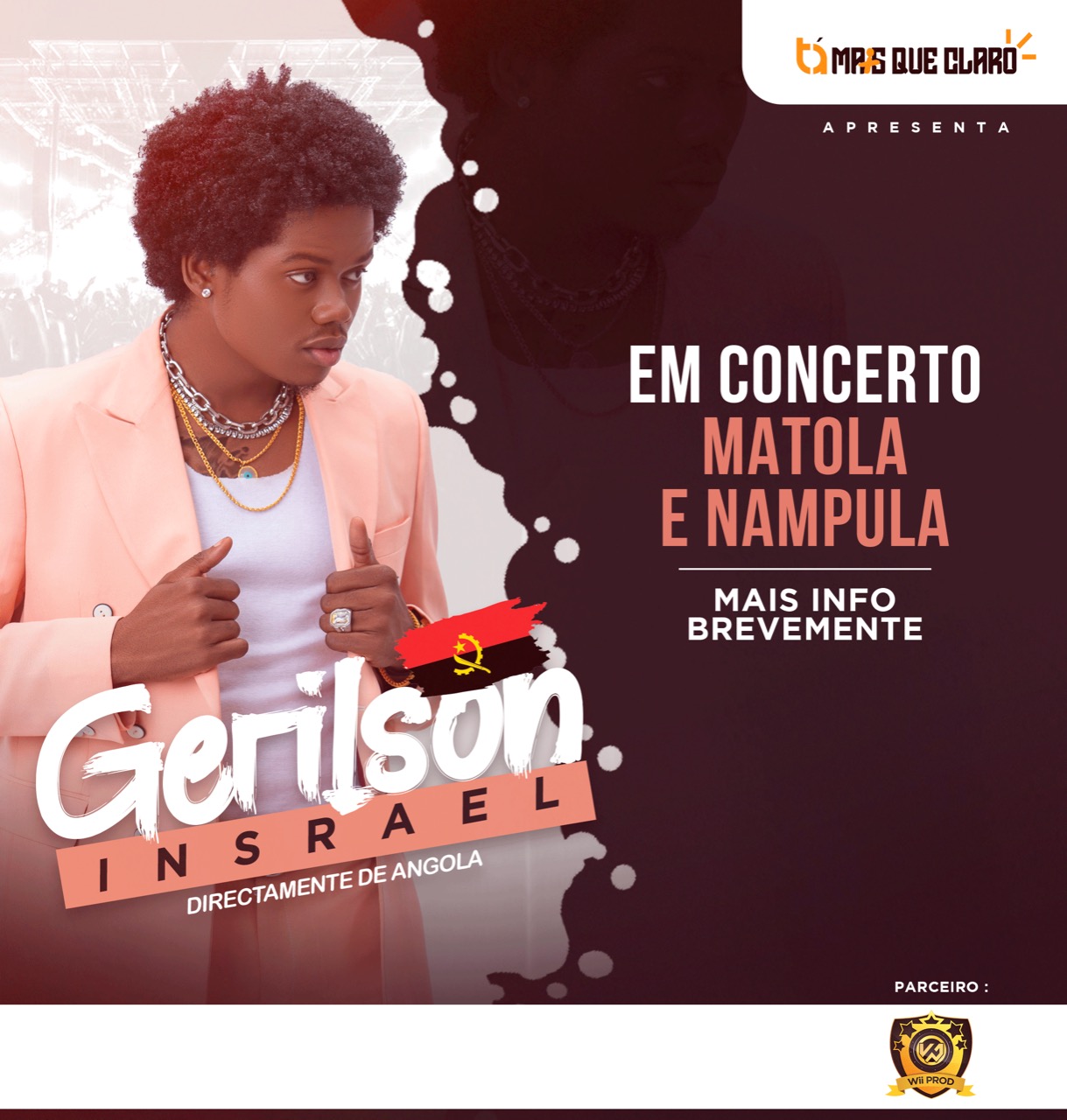 Gerilson Insrael em Moçambique para dois grandes shows - Moz Entretenimento