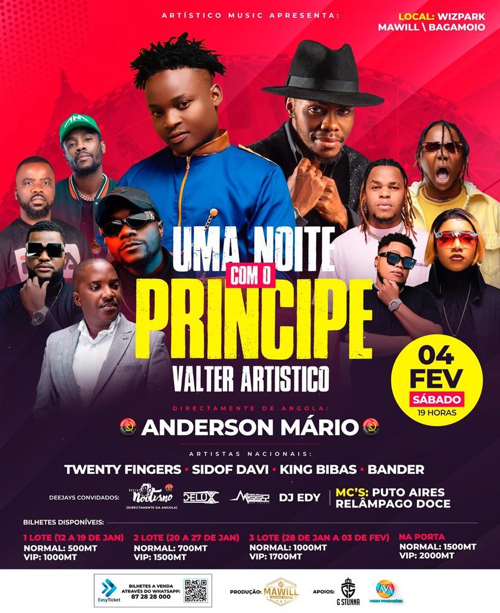 Artístico Music traz Anderson Mário para "Uma noite com o Príncipe ...