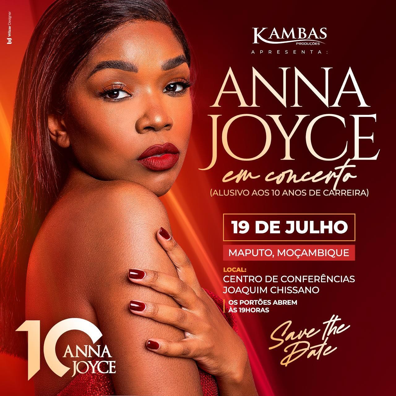 Anna Joyce comemora 10 anos de carreira com um grande show em ...