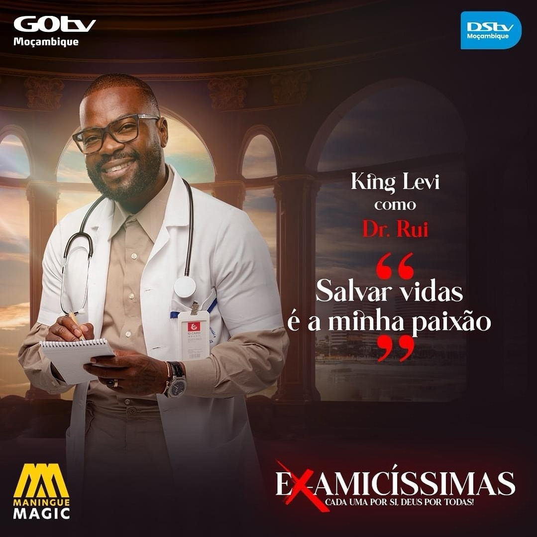 King Levi mostra o seu lado de actor na série “Ex-Amicíssimas” - Moz ...